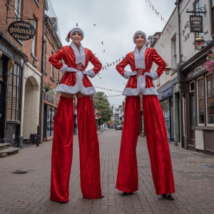 Festive Theme Stilt Walkers | Christmas Entertainer Staffordshire ...
